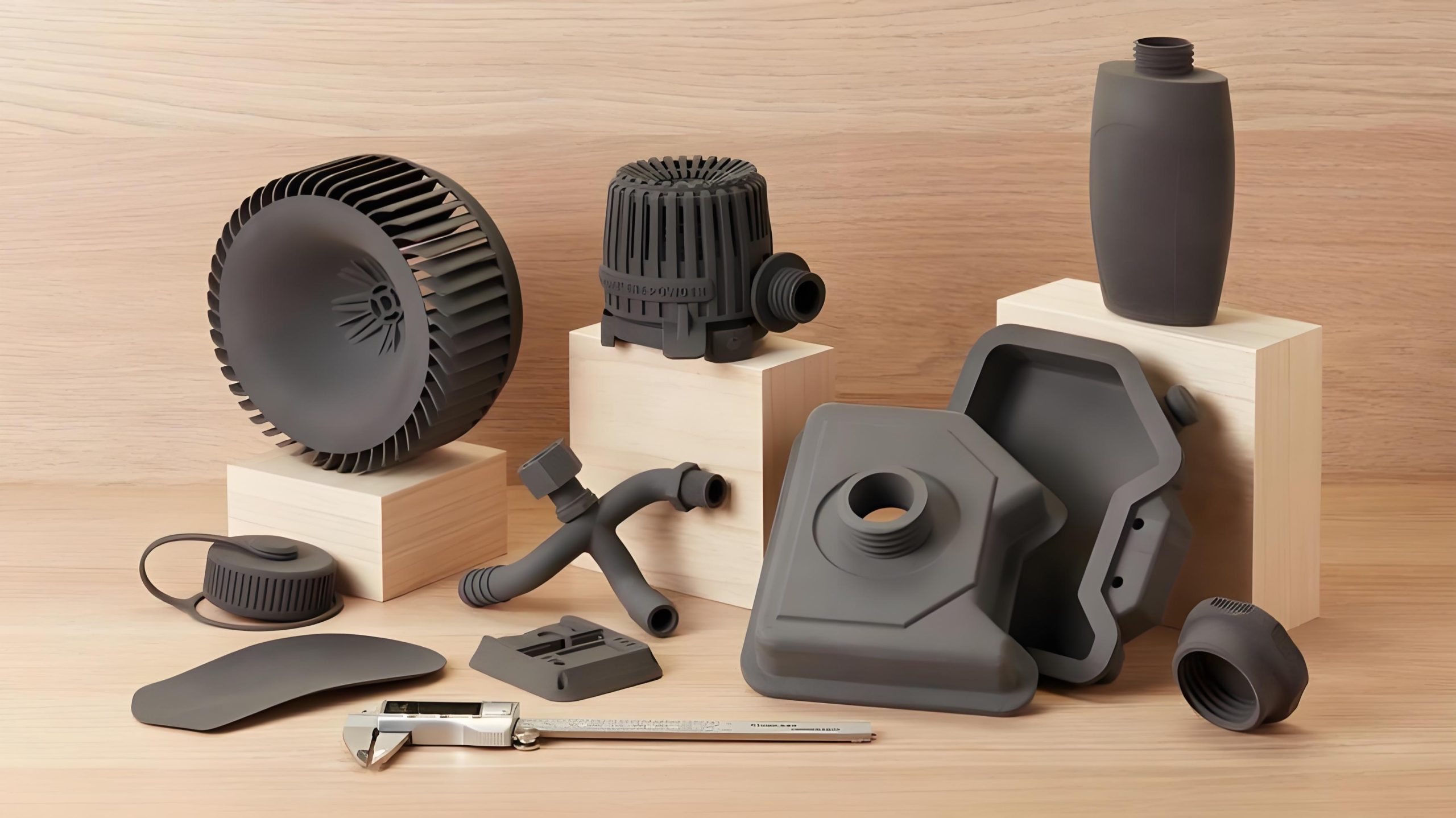 Post-processing of SLS Printed Parts - RapidEfficient
